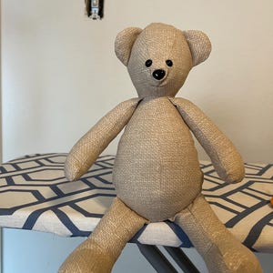 Memory Bear Pattern, Make Teddy Bear, Keepsake Bear Sewing Pattern - Etsy