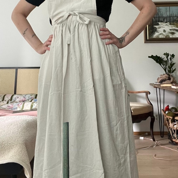 Aprons for Women With Pocket , Pinafore Aprons for Women Retro , Green ...