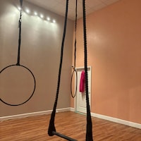 Aerial Dance Lyra, Dancing Circus Ring, Aerial Hoop Single Point, Yoga ...