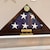 Retirement Flag Display Case W/ Etched Military Seal - Etsy
