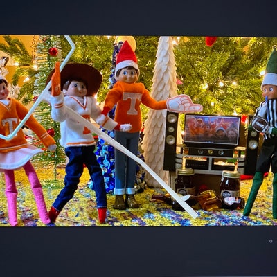 Christmas Elf College Jersey - Etsy