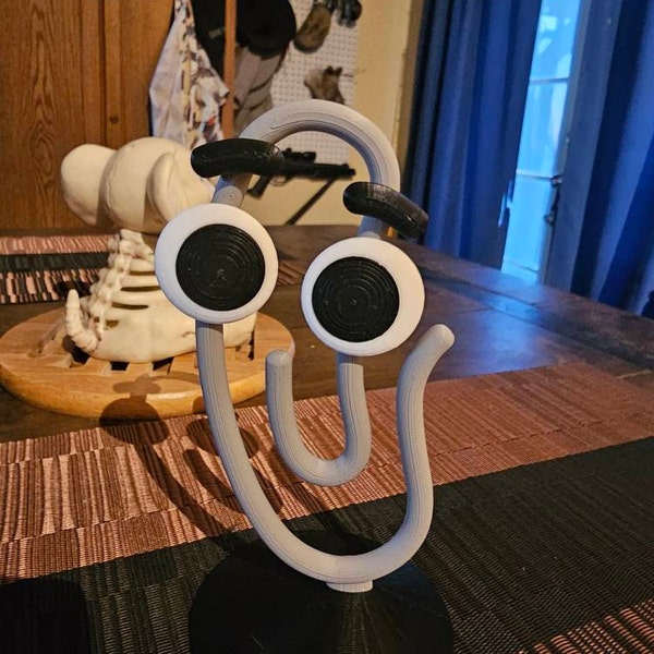 3D Printed Microsoft Clippy - Etsy