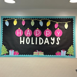 BULLETIN BOARD KIT Happy Birthday Display Positive Classroom Community ...