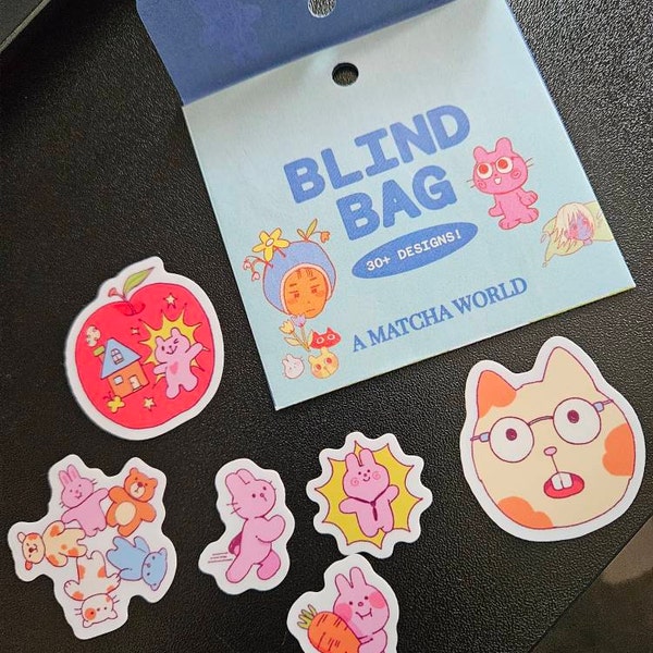 Blind Sticker Pack - Etsy
