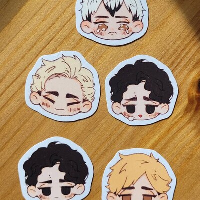 Haikyuu Chibi Stickers HQ Stickers Vinyl Matte Stickers - Etsy