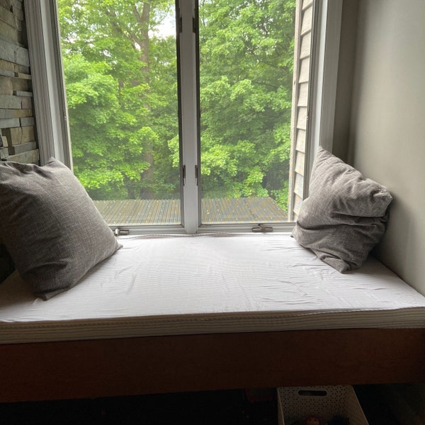 Trapezoid Bay Window Seat Cushion - Etsy