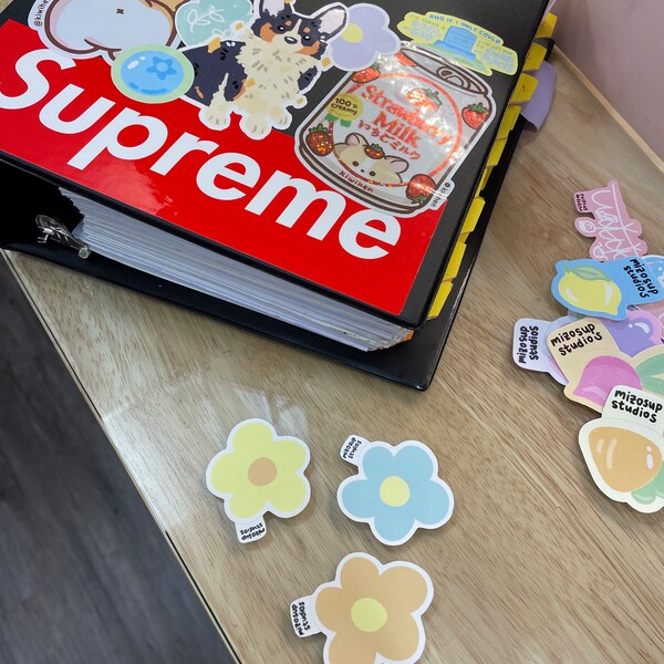 School Subjects pastel Sticker Pack 12pcs, 4 Colors / Danish Pastel / Back to School ...