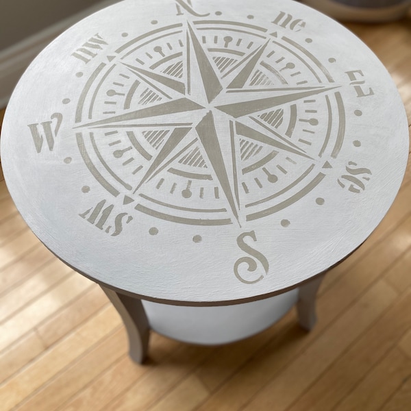 Compass Rose Stencil - Reusable Compass Stencils, Large Compass ...