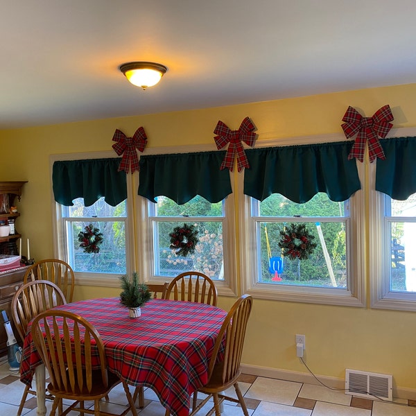 Royal Stewart Tablecloth, Christmas Tablecloth - Tartan Table Linen ...
