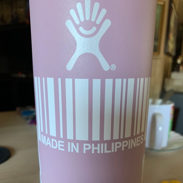 Made in Philippines Barcode Vinyl Decal Sticker - Etsy