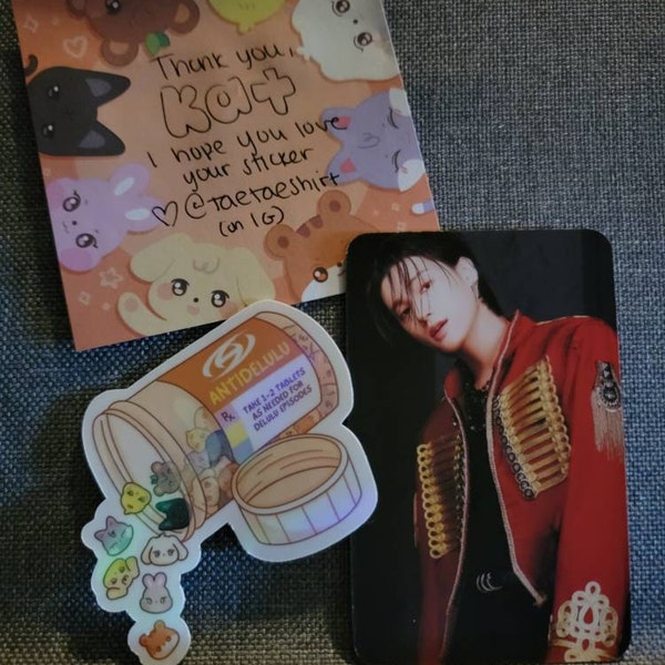 BSS Booseoksoon Hand Signs Sticker - Etsy