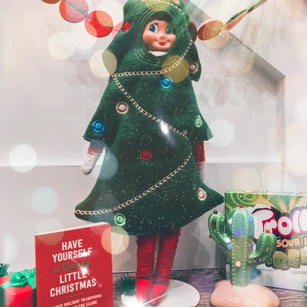 Reindeer Elf, Santa Elf, Gingerbread Elf, Snowman, Christmas Tree ...
