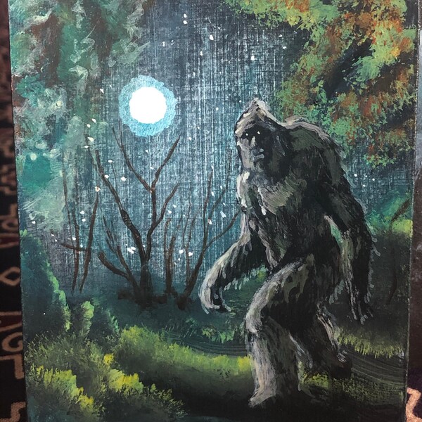 Sasquatch 18 Inch Tree Knocker - Handcrafted Bigfoot Gift - Etsy