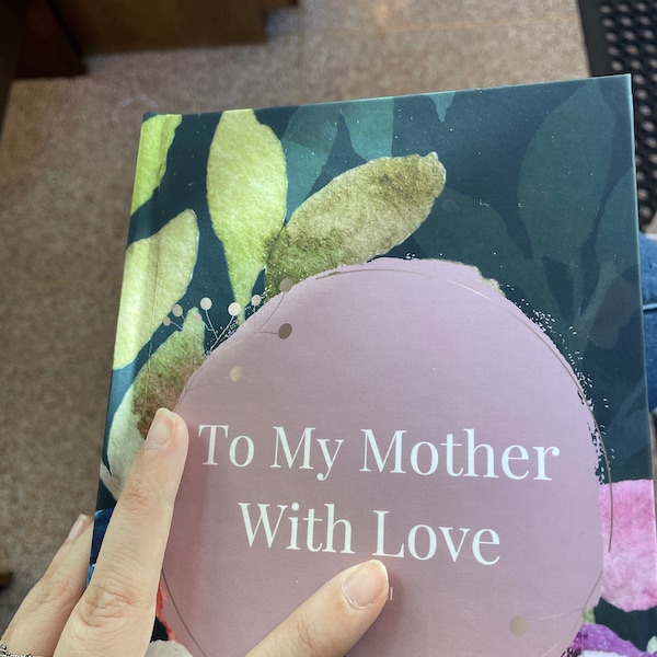 Personalized Book for Mom From Daughter, Birthday Gift for Mom, Gifts ...