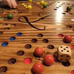 Family Game Night Wahoo Game Board, 8 Player Wahoo, Octagon Aggravation ...