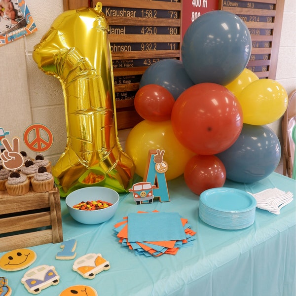 Groovy Dude 3D Letter or Number - Groovy Dude Birthday -groovy Dude ...