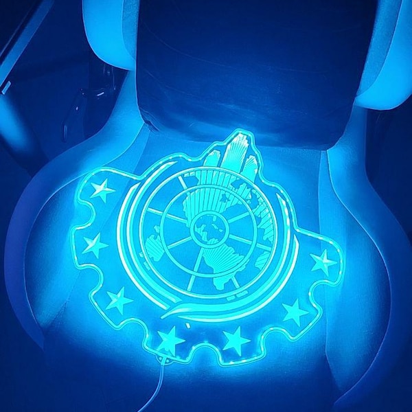 Power Rangers Chroma Shape Light Sign, Man Cave Night Light, Neon ...
