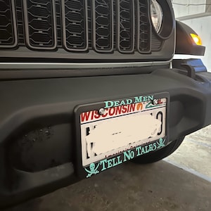 Lilo and Stitch Inspired License Plate Frame, Ohana is Essential ...