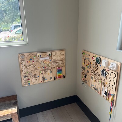 Busy Board SUPER LARGE With Lights for Wall / Big Busy Board - Etsy