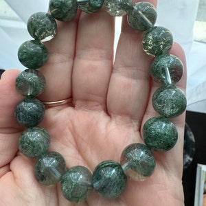 Old Stock Ocean Jasper Bracelet, Green Ocean Jasper Bracelet, Fish Eye ...