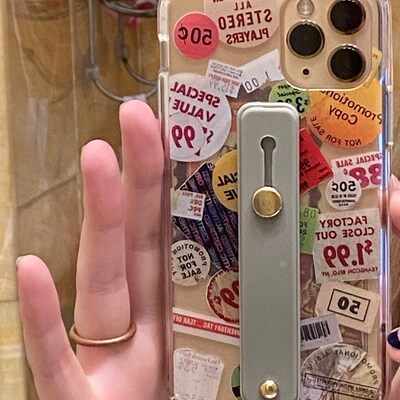 Grunge Aesthetic Stickers Case for iPhone 15 Pro 14 Plus 13 12 Mini X ...