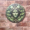 Green Woman Metal FLAT Sign, Nature Lover's Wall Art Décor, Garden ...