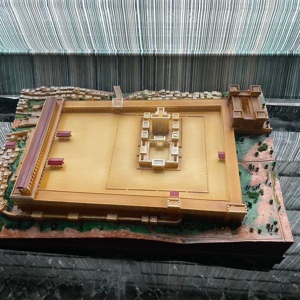 Model of Jerusalem Second Temple-large Size - Etsy