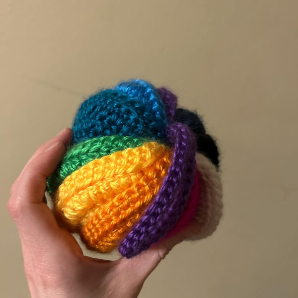 Letter R Crochet Pattern, Stuffed Amigurumi Capital Letters, Crochet ...