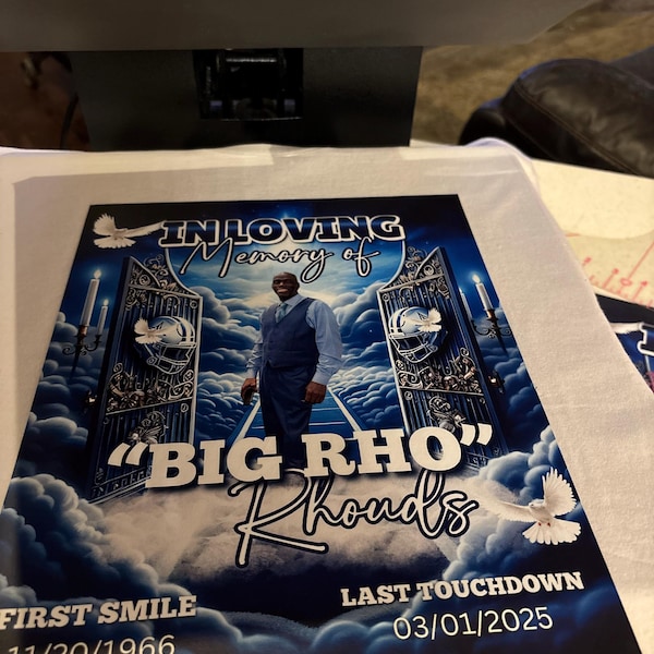 Memorial Flyer | Funeral Flyer | Memorial Flyer | RIP Template ...