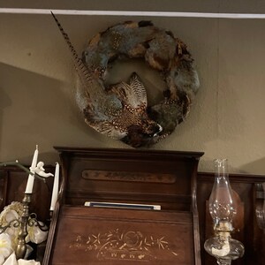 Pheasant Feather Deer Antler Tree Topper - Etsy