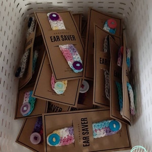 PRINTABLE Earsaver Display Cards Downloadable PDF. DIY Backing Card ...