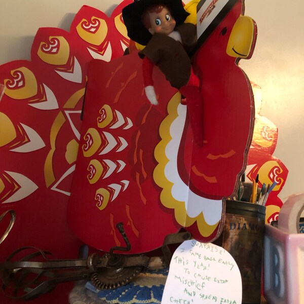 Elf Turkey Outfit With Pilgrim Hat - Etsy