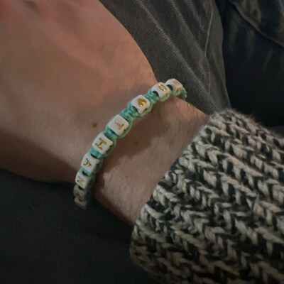 Ocean Bracelet // Sea Wave Bracelet // Unisex Surfer Bracelet // Hemp ...