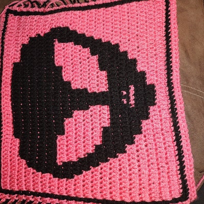 PDF PATTERN halloween Eerie Alien Mosaic Crochet Square - Etsy