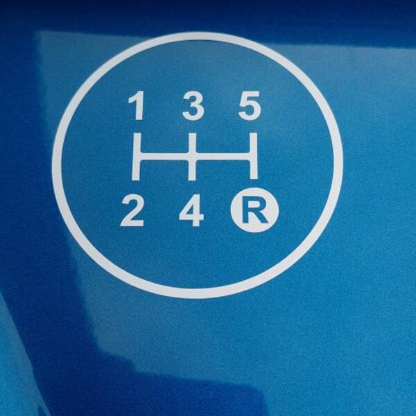 Shifter Vinyl Decal sticker, Car, Laptop, Window, Tumbler, Manual Jdm ...