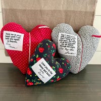 Heart MEMORY Pillow, Memory Cushion, Loss of Father, Custom Pillow ...