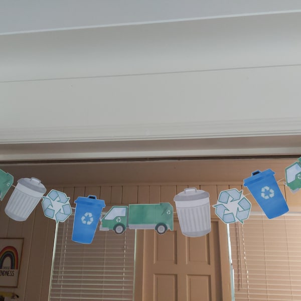 Watercolor Garbage Trash Recycling Digital Clip Art Set- Instant ...