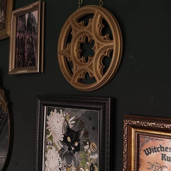 CORNELIUS Gothic Window Wall Hanging | Gothic Wall Decor | Handmade by ...