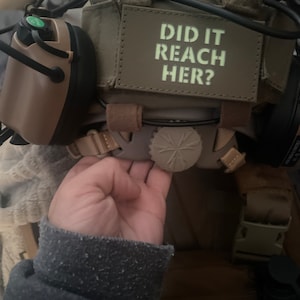 3x5in Custom Callsign Patch IR Patch Infrared Reflective Patches ...