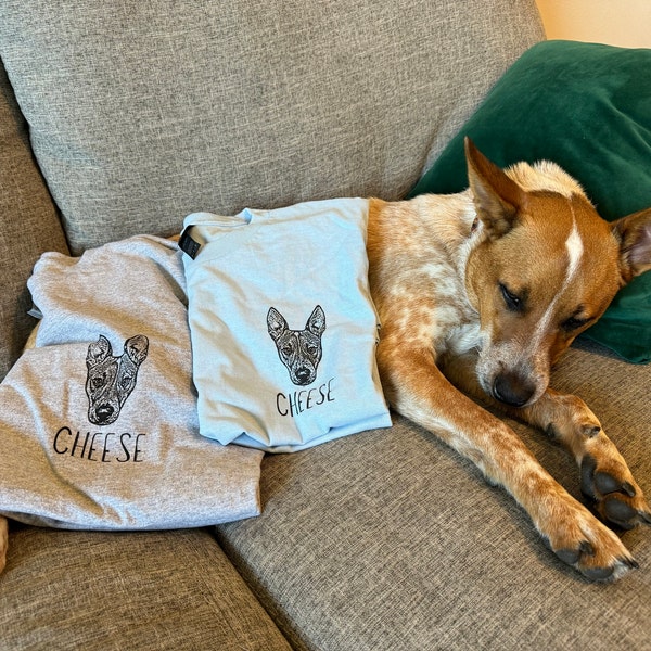 Custom Pet Shirt Pet Photo Name Custom Dog Shirt Personalized Dog Shirt ...