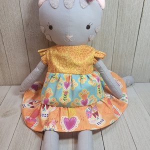 Cat Sewing Pattern PDF Make More Than One Type of Cloth Cat - Etsy