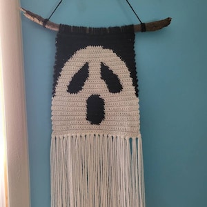 Ghost Tapestry Crochet Pattern / Wall Hanging / Instant - Etsy