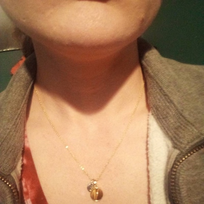 Grandma Necklace Gift Gold Apple Pie Necklace Pie Necklace - Etsy