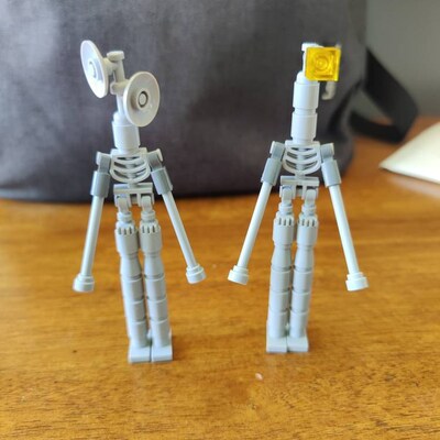 Brick Pieces Small Light Head Custom Set Trevor Henderson Creations - Etsy