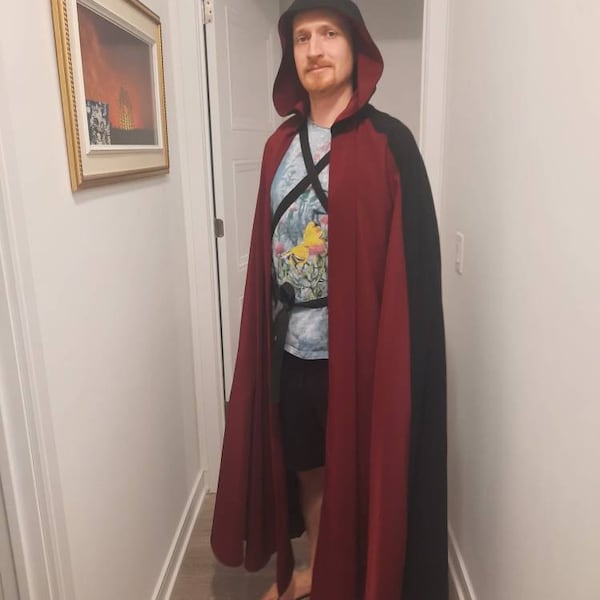 Cloak Pattern With a Choice of Two Hoods and 6 Different Lengths ...