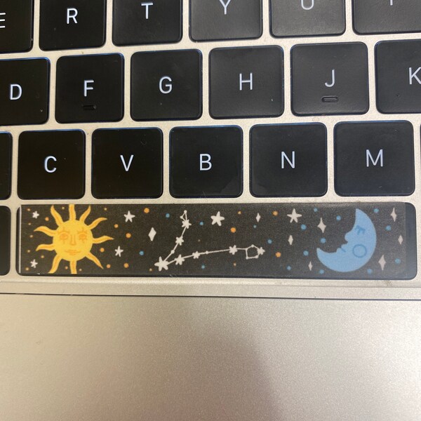 Zodiac Sign Astronomy Space Bar Sticker ONE PIECE / Space Bar Laptop ...