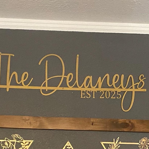 Custom Fox Address Sign | Modern Fix House Numbers Sign | Metal Fox ...