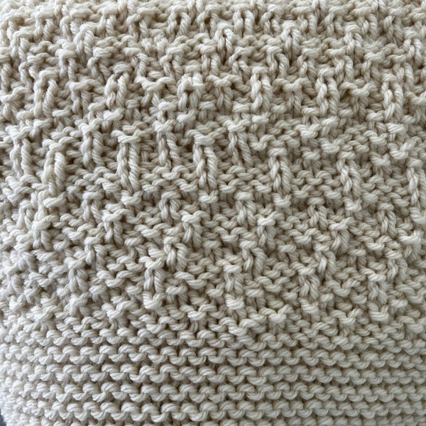 Billowy Knit Throw Quilted Look Blanket Pattern, Pretty Blanket Pattern ...