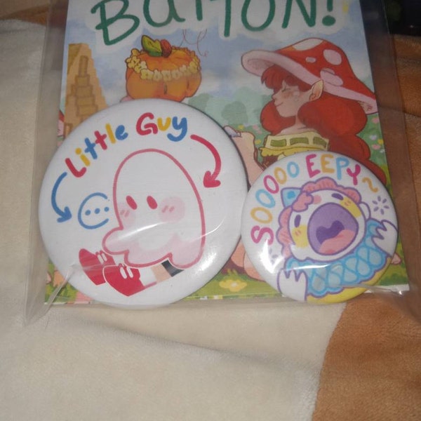 Little Guy Buttons - Etsy
