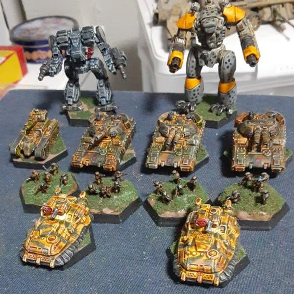 11pc Overtaken Starship Fleet - Fleetscale Mini | Starfinder | Billion ...